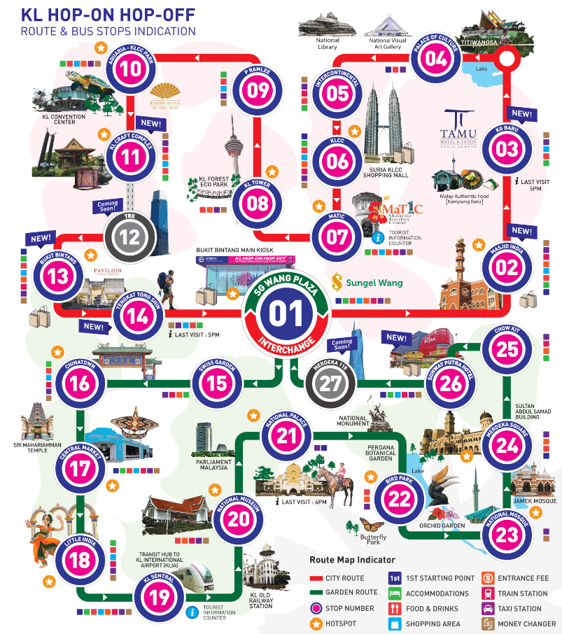 2025吉隆坡观光巴士攻略（线路图和时间表+购票方式+票价+5%返利优惠+常见问题） - Extrabux