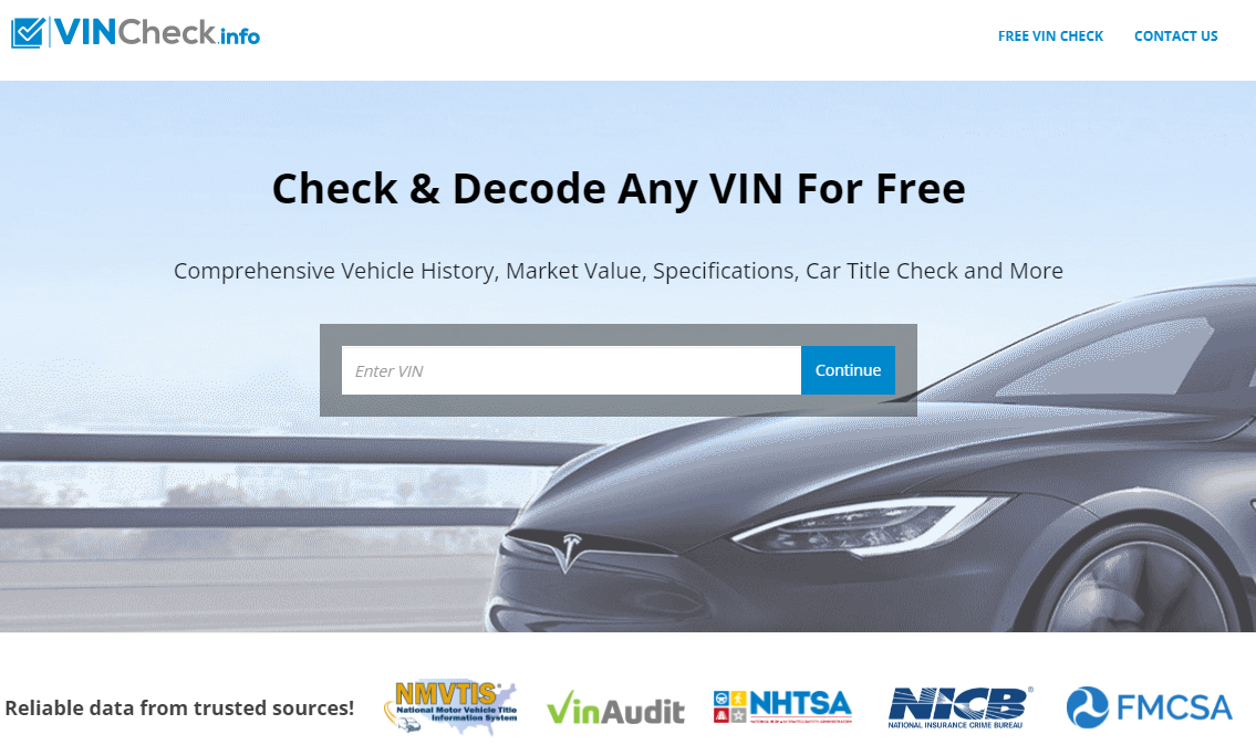 2025年15个美国车辆信息查询网站/App推荐（免费/收费）- VIN，产权历史，过往销售，交通事故查询等！ - Extrabux