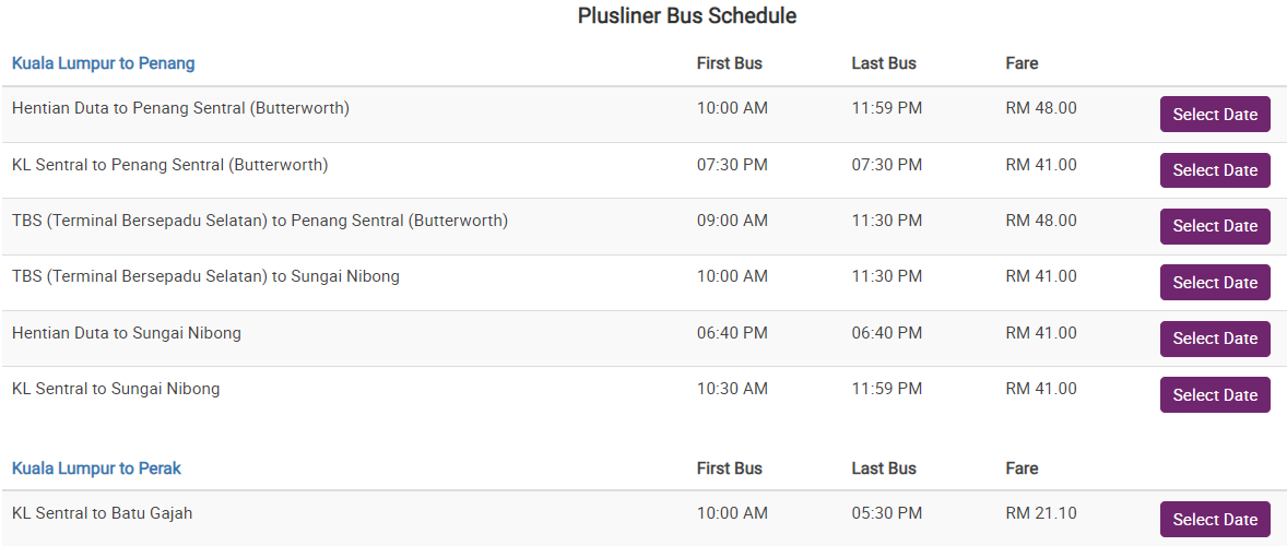 12个马来西亚巴士公司推荐（票价+订票方式）- 豪华、长途、公共、免费巴士！ - Extrabux