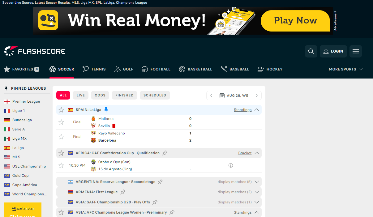 13个足球数据网站/App推荐 - 实时/历史数据查看，数据分析及预测，球员评分等！ - Extrabux