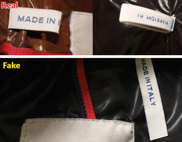 Moncler Real vs. Fake Guide 2025: How To Tell Original From Fake ...