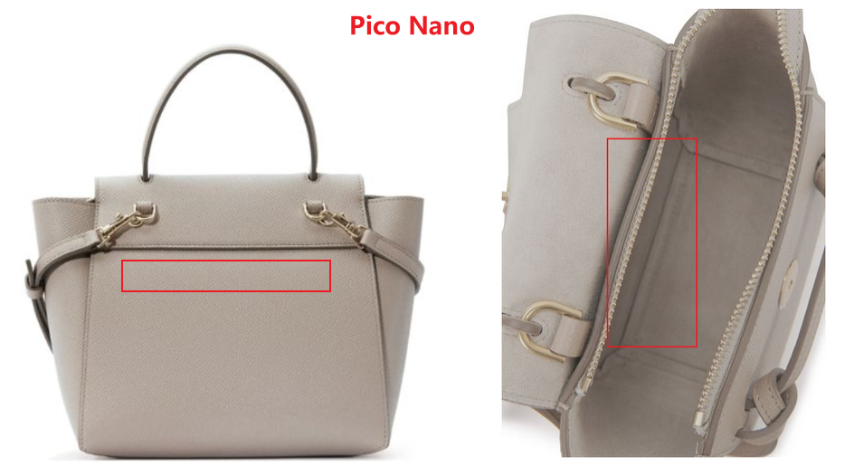 Celine Belt Bag Nano vs. Micro vs. Mini vs. Pico: Which Size to Choose ...