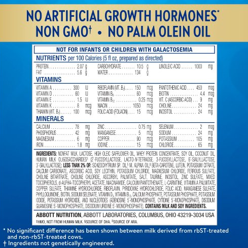 Similac Advance vs. 360 vs. Sensitive vs. Total Comfort: Differences ...