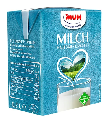 2025德国牛奶品牌盘点及选购指南（种类+价格+保质期+购买网站/超市） - Extrabux