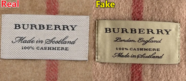Burberry Scarf Real vs. Fake Guide 2025: How To Tell Original From Fake ...