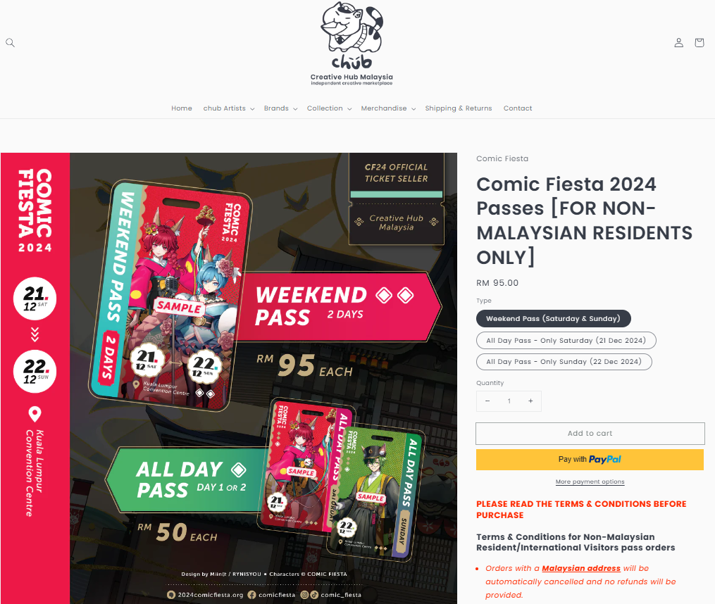 2025马来西亚Comic Fiesta动漫展全攻略（时间+地点+门票价格+购买渠道） - Extrabux