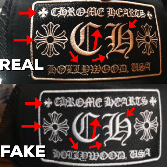 Chrome Hearts Hat Real vs. Fake Guide 2025: How To Tell Original From ...