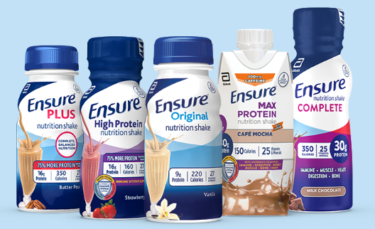 Ensure Original vs. Plus vs. Complete vs. High Protein vs. Max Protein ...