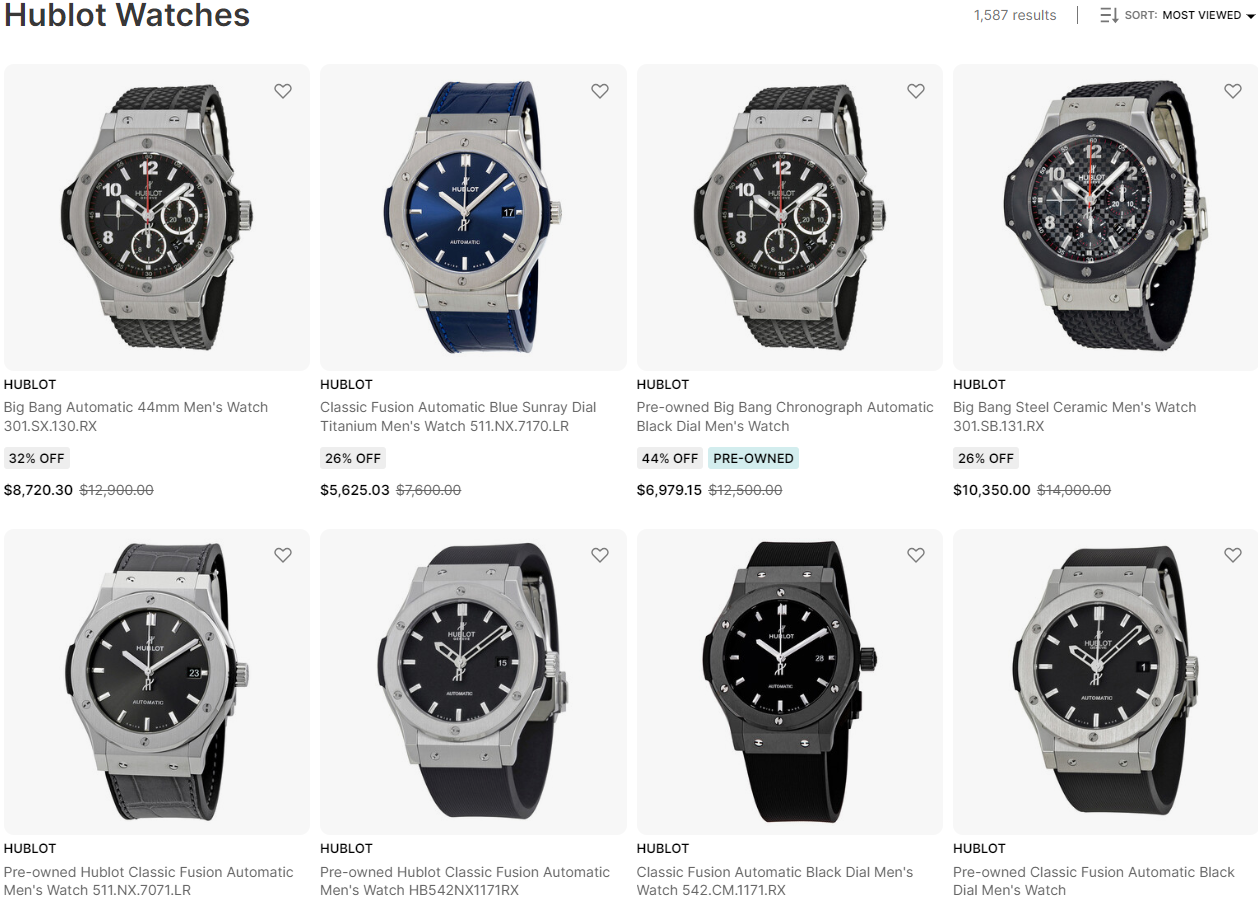 Where To Buy Hublot Watches The Cheapest In 2025? (Cheapest Country ...