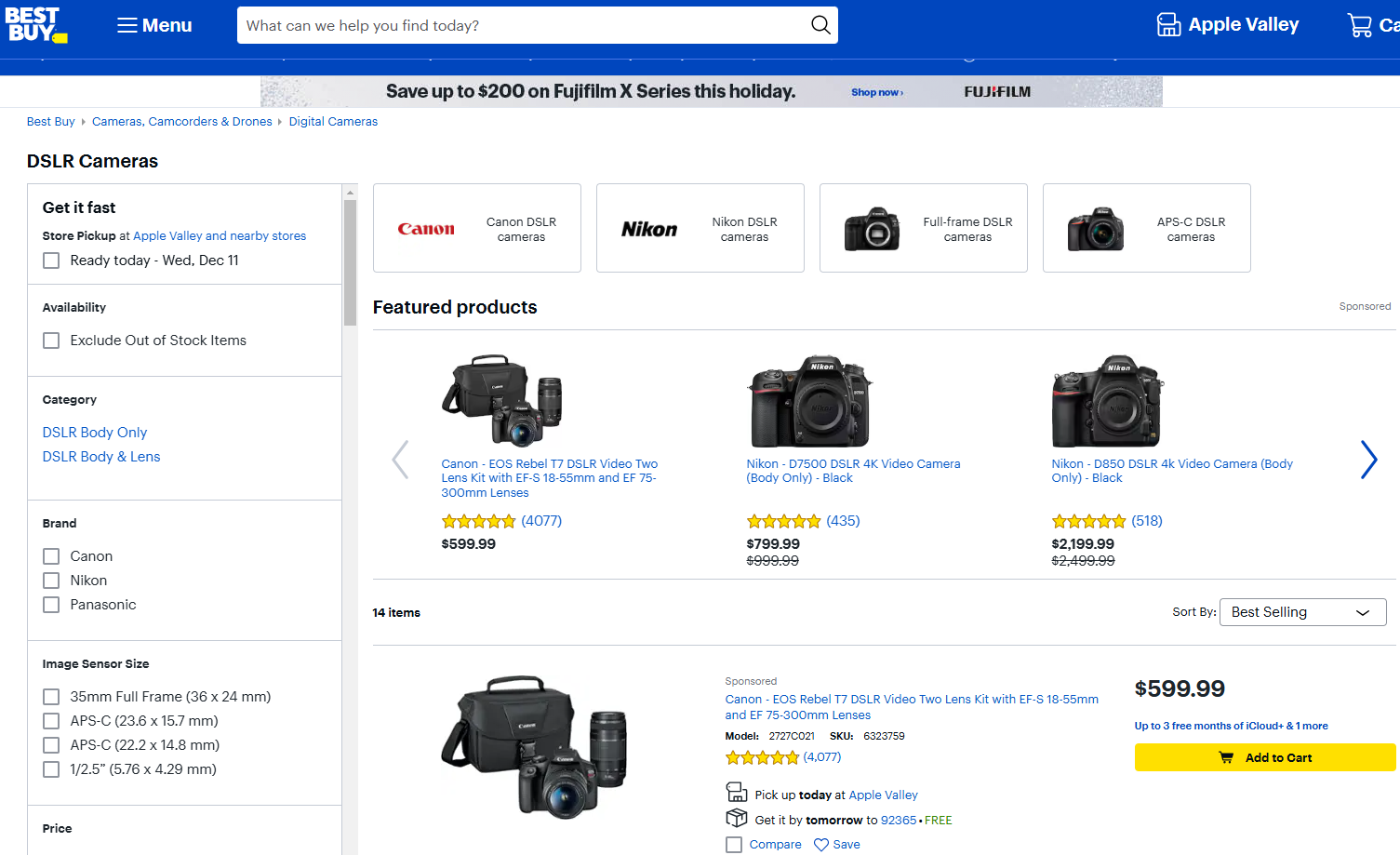 Cheapest Country to Buy DSLR Cameras of Sony, Fujifilm, and Canon ...