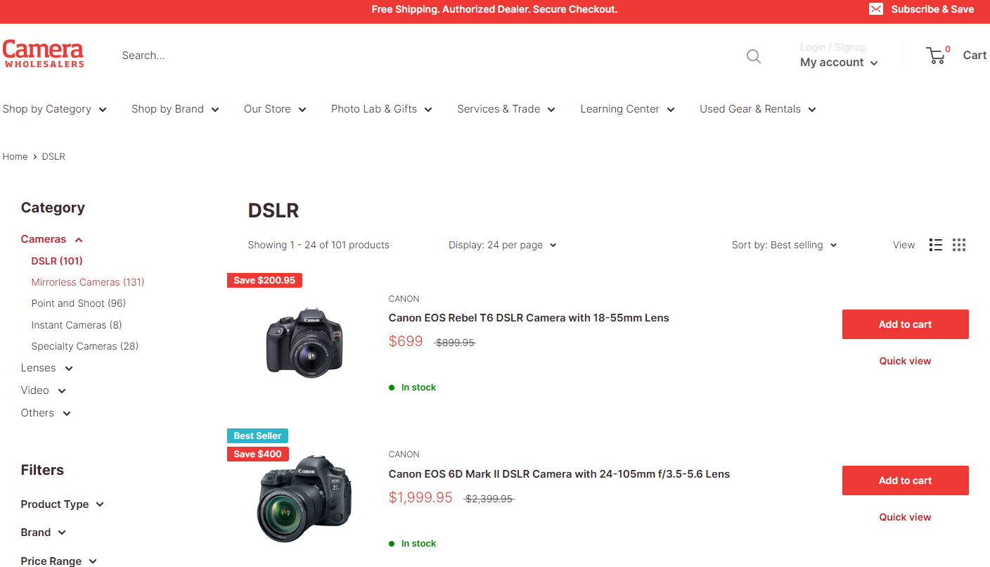 Cheapest Country to Buy DSLR Cameras of Sony, Fujifilm, and Canon ...