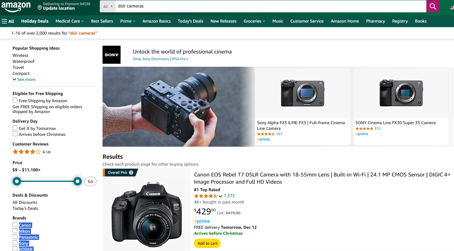 Cheapest Country to Buy DSLR Cameras of Sony, Fujifilm, and Canon ...