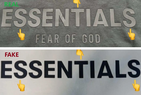 Essentials T-Shirt Real vs. Fake Guide 2025: How Can I Tell If It Is ...