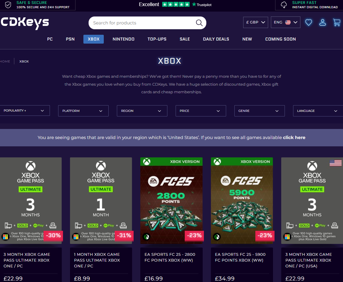 Where To Buy Xbox Series X/S & Games The Cheapest In 2025? (Cheapest Country, Price, VAT Rate ...