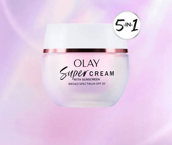 Ingredients Review: NEW Olay Super Cream with Sunscreen SPF 30 - Extrabux
