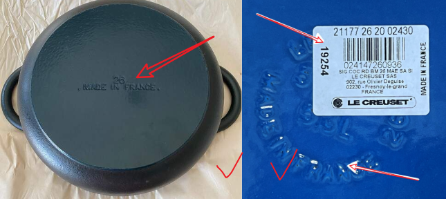 Le Creuset Real vs. Fake Guide 2025: How To Tell Original From Fake ...