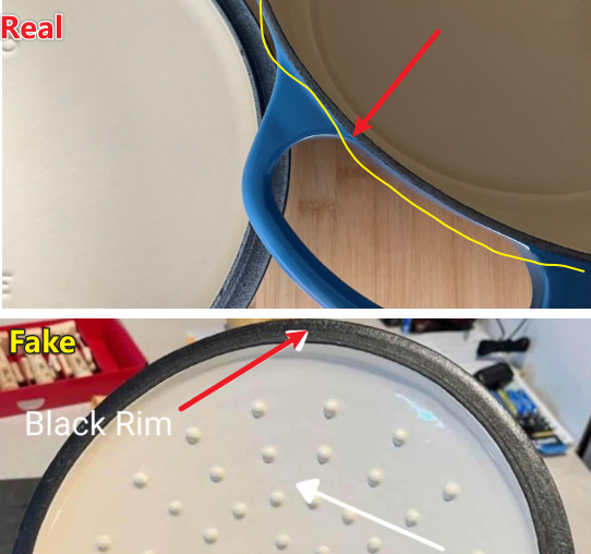 Le Creuset Real vs. Fake Guide 2025: How To Tell Original From Fake ...