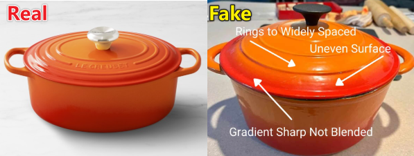 Le Creuset Real vs. Fake Guide 2025: How To Tell Original From Fake ...