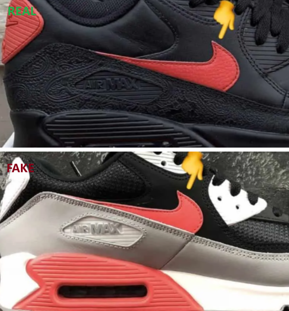 Nike Air Max 90 Real vs. Fake Guide 2025: How Can I Tell If It Is Real ...