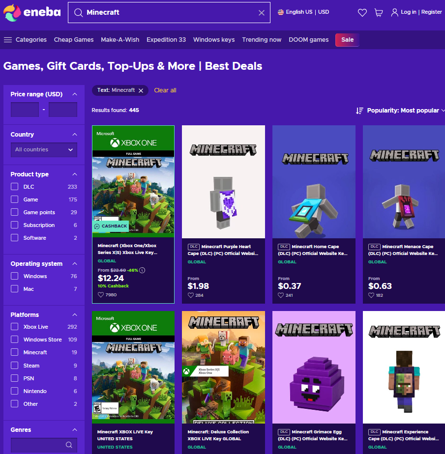 2025哪里买正版Minecraft我的世界最便宜？（价格+购买教程+各版本区别） - Extrabux