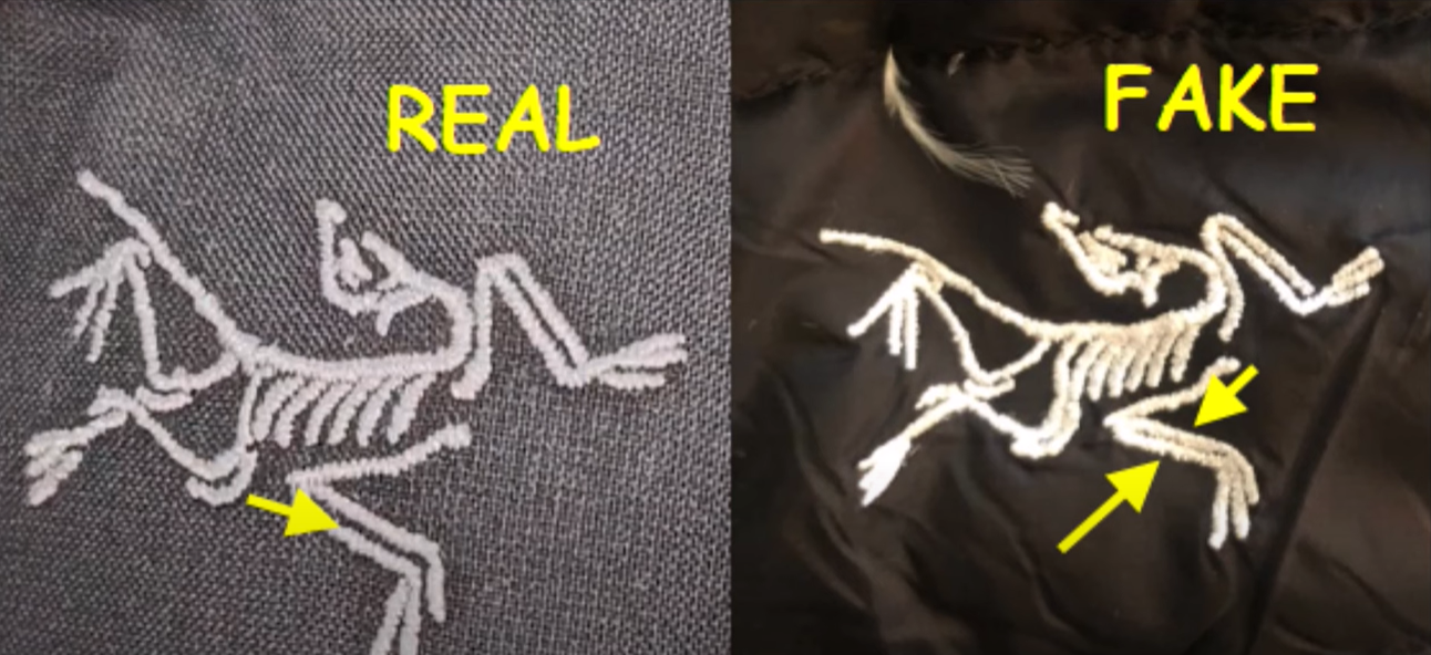 Arc'teryx Real vs. Fake Guide 2025: How Can I Tell If It Is Real ...
