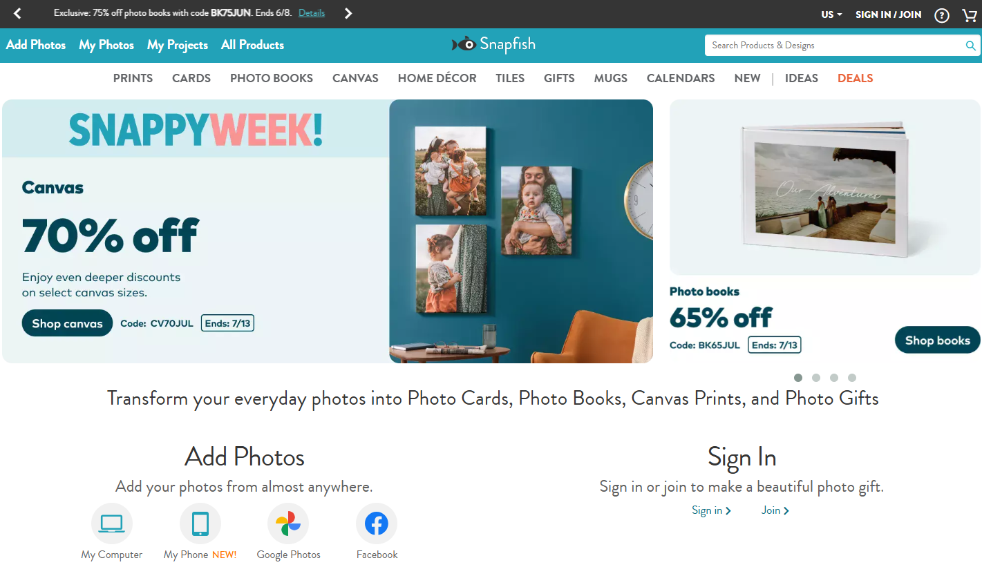 Snapfish vs. Shutterfly vs. Mpix vs. FreePrints: Quality and Price ...