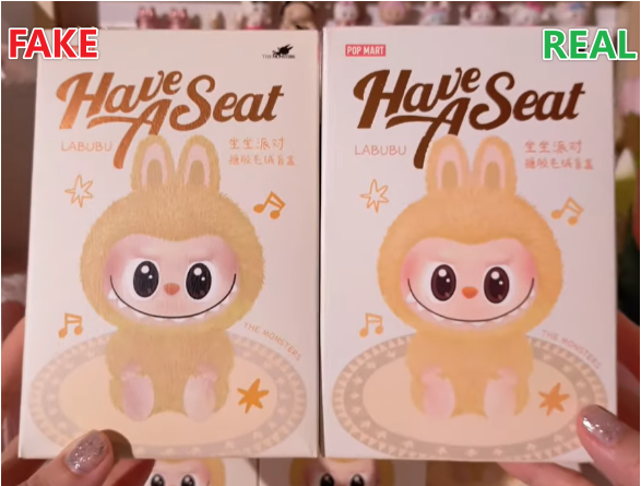 Labubu Have a Seat (V2) Real vs. Fake Guide 2025: How Can I Tell If It ...