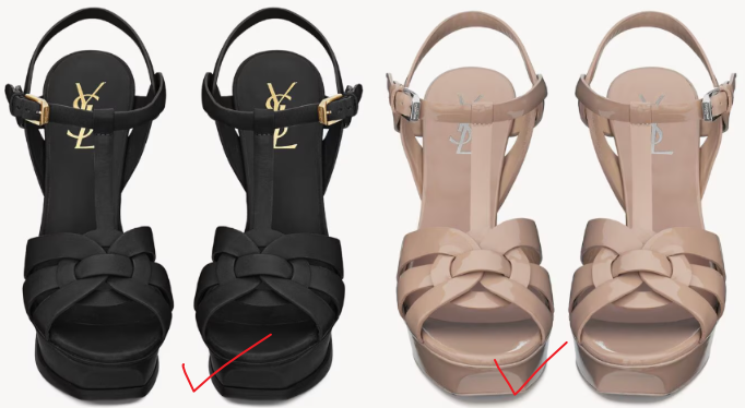 YSL Heels Fake vs Real Guide 2025: How to Spot a Fake YSL Tribute ...