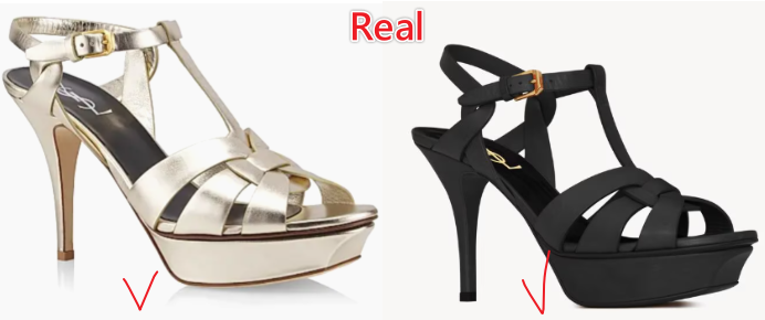 YSL Heels Fake vs Real Guide 2025: How to Spot a Fake YSL Tribute ...